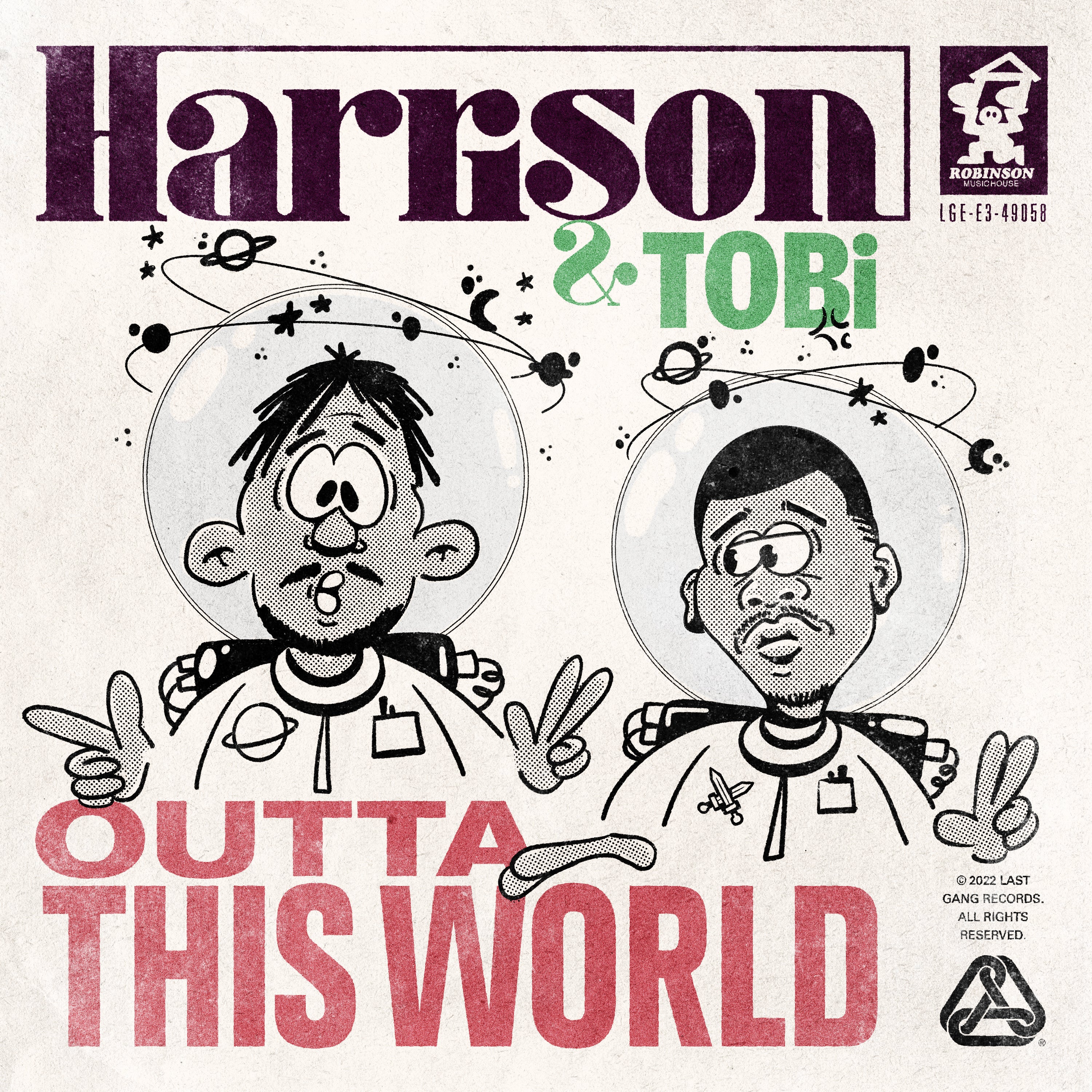 Harrison & TOBi team up on "Outta This World" – Last Gang Records