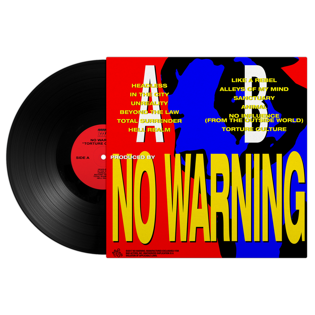 No Warning Official Label Store | Torture Culture Vinyl and CD – Last ...